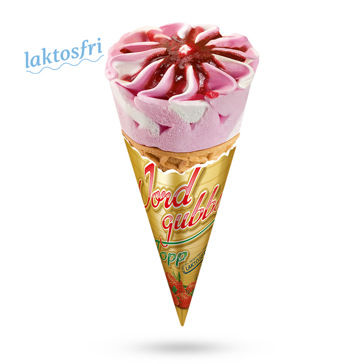 Jordgubbstopp Laktosfri - Triumfglass